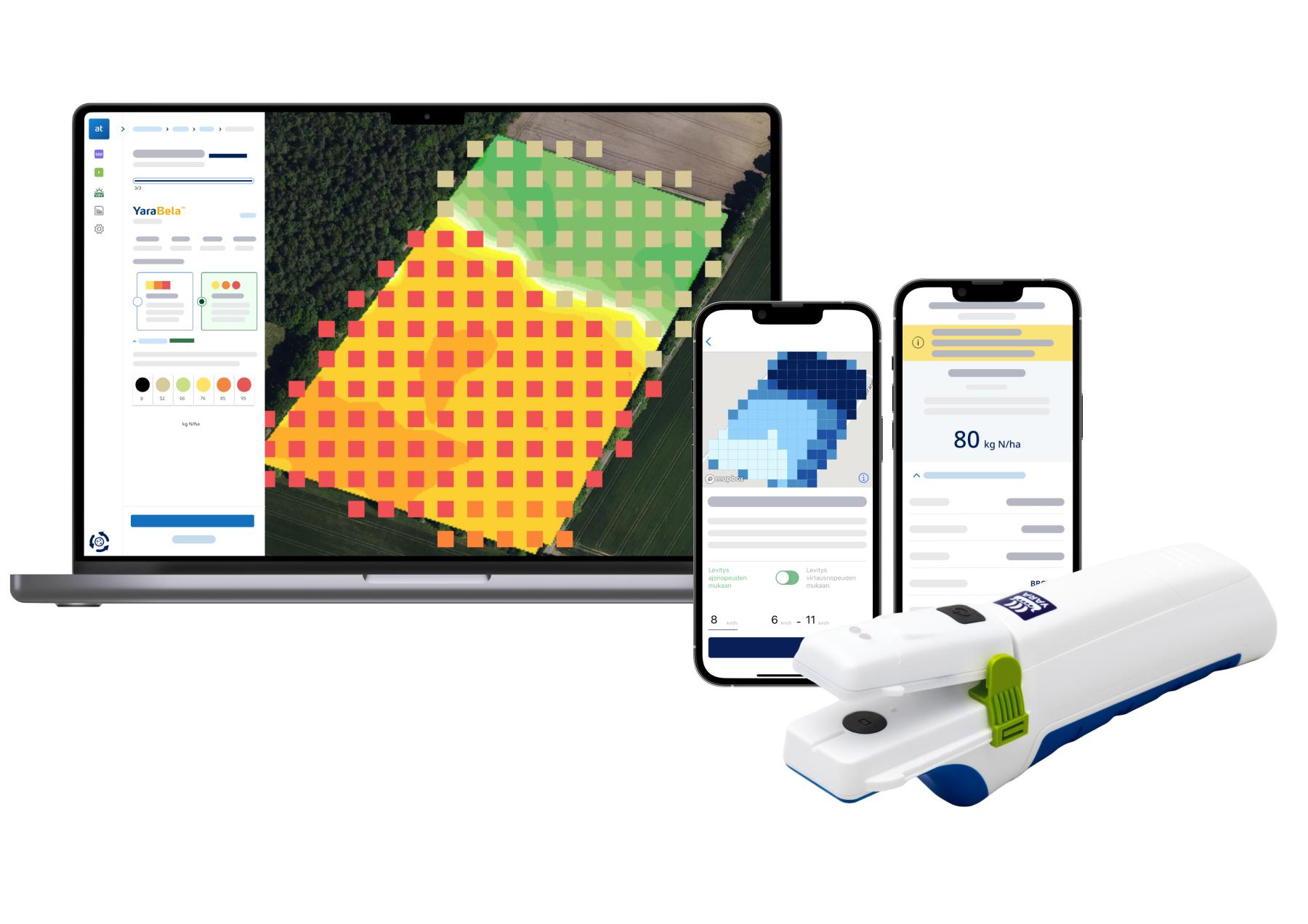 Yara Atfarm ja N-Tester BT – täpse lämmastikväetamise tööriistad ...